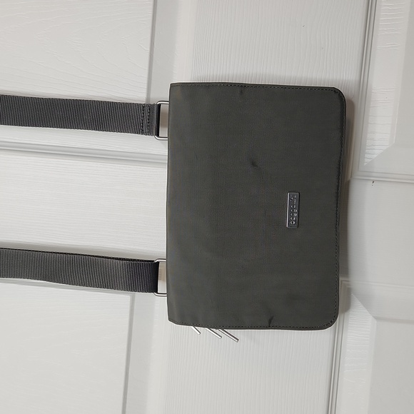 Baggallini | Bags | Baggalini Venture Gray Nylon Crossbody 3 Zippered Compartments | Poshmark